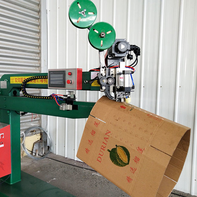 Manual Corrugated Box Stitcher 300-500 Nails/Min Accurate Pitch